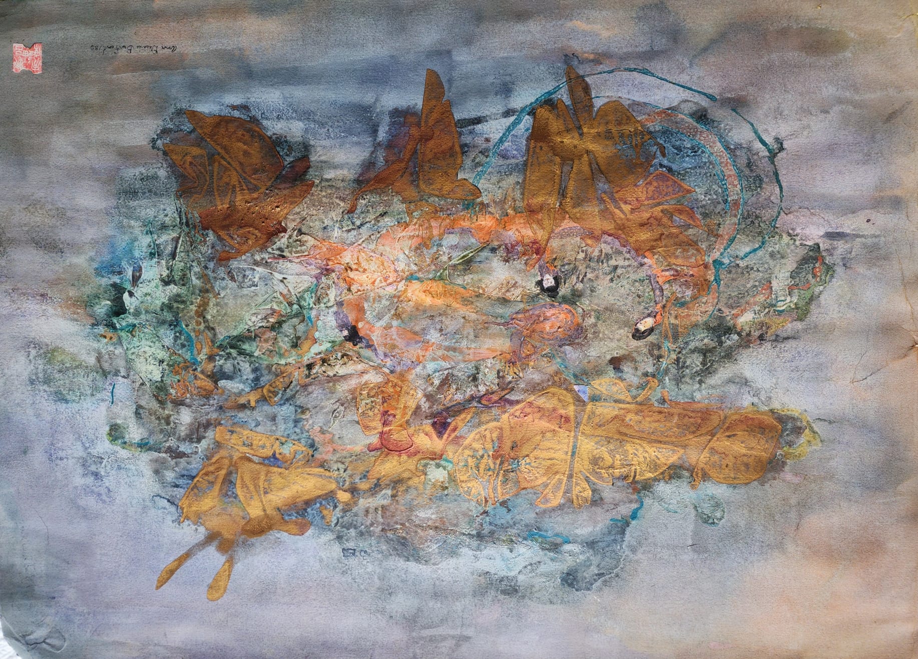 Anr Desiree Burford – Painter of the Elements – Crystals , Water ...